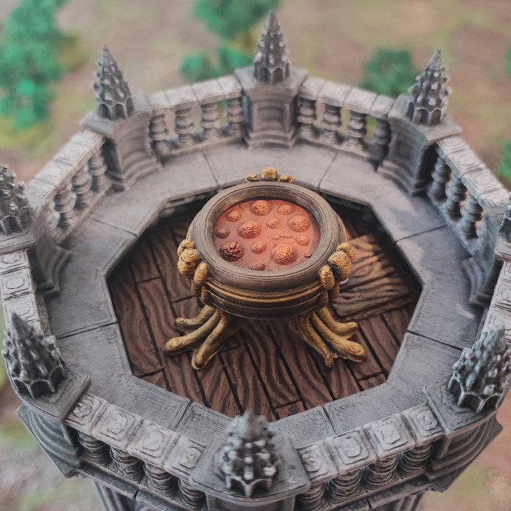 3D Printable [Commercial License] Gothic Tower STL by Dani Amengual