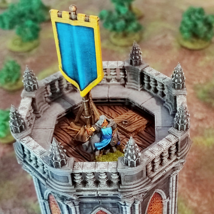3D Printable [Commercial License] Gothic Tower STL by Dani Amengual