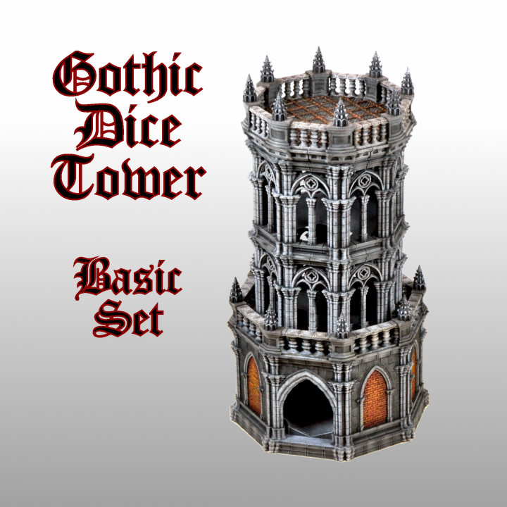 3D Printable [Commercial License] Gothic Tower STL by Dani Amengual