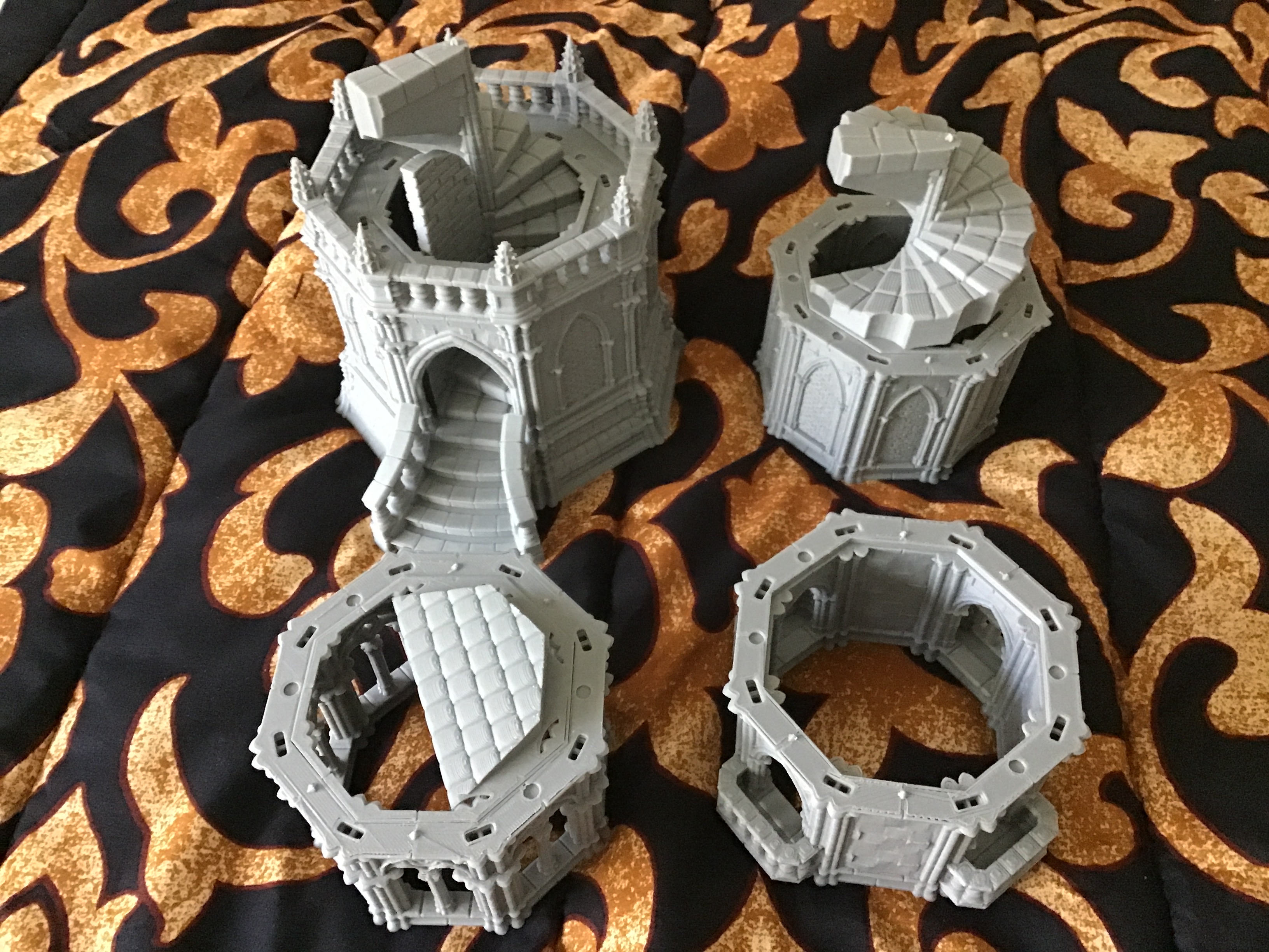 3D Printable [Commercial License] Gothic Tower STL by Dani Amengual