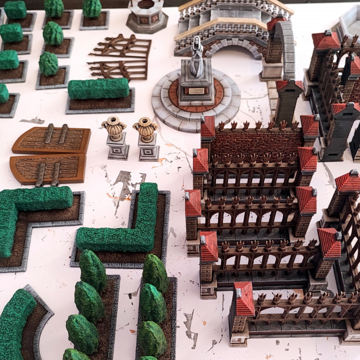 3D Printable [Commercial License] Convent Gardens STL Files by Dani ...