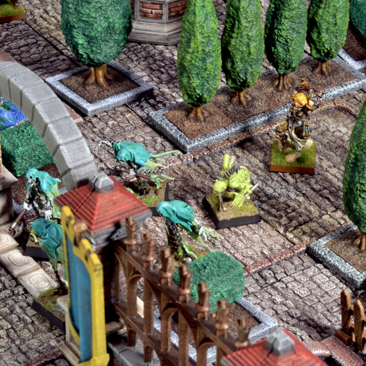 3D Printable [Commercial License] Convent Gardens STL Files by Dani ...