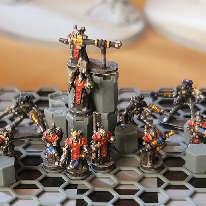 3D Print of Martian Cyborg Infantry "Type V" by MistaPeril