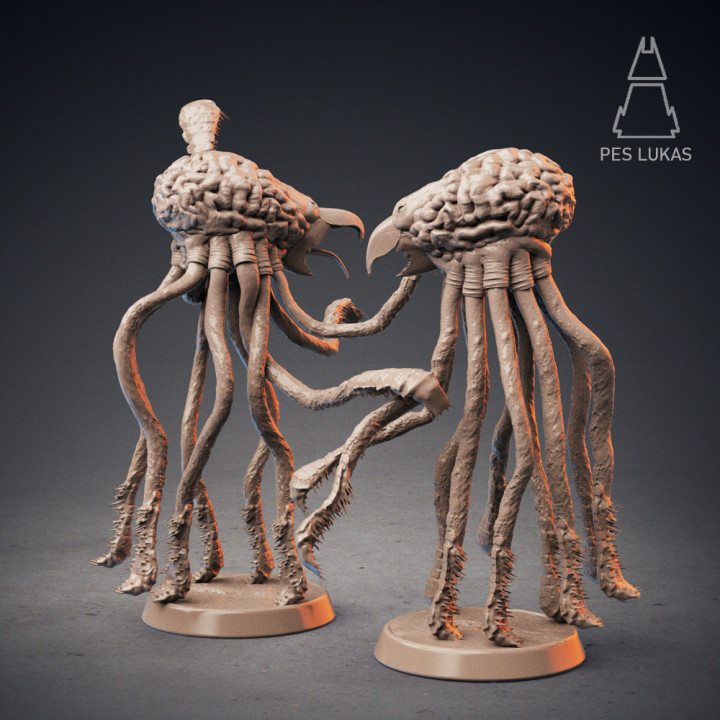 3D Printable 2 Grells by Pes Lukas