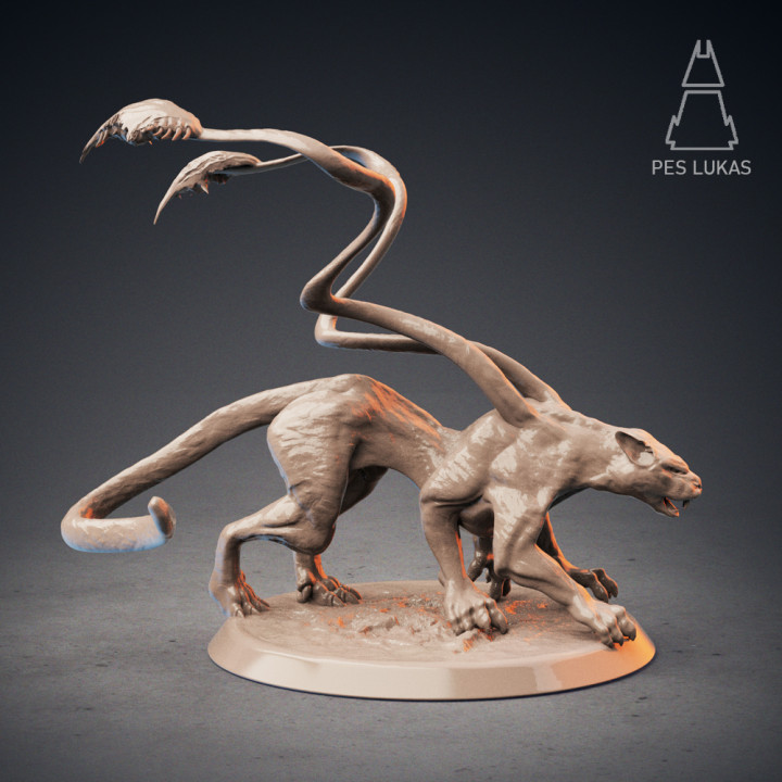 3D Printable Displacer Beast by Pes Lukas