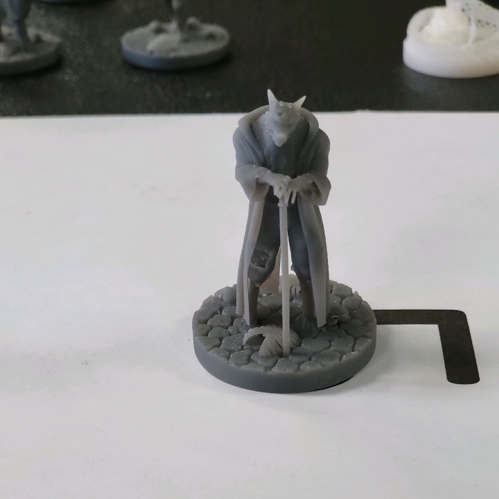 3D Printable Werewolf Boss and Minion by Michael Rembert