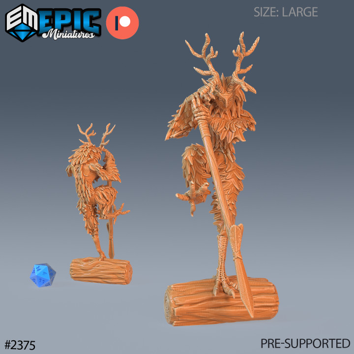 3D Printable Were-Owl Set / Owl Humanoid Hybrid / Wrowl / Wild Animal ...