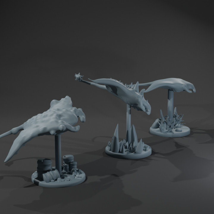 3D Printable Manta Ray pack by Liron Kol
