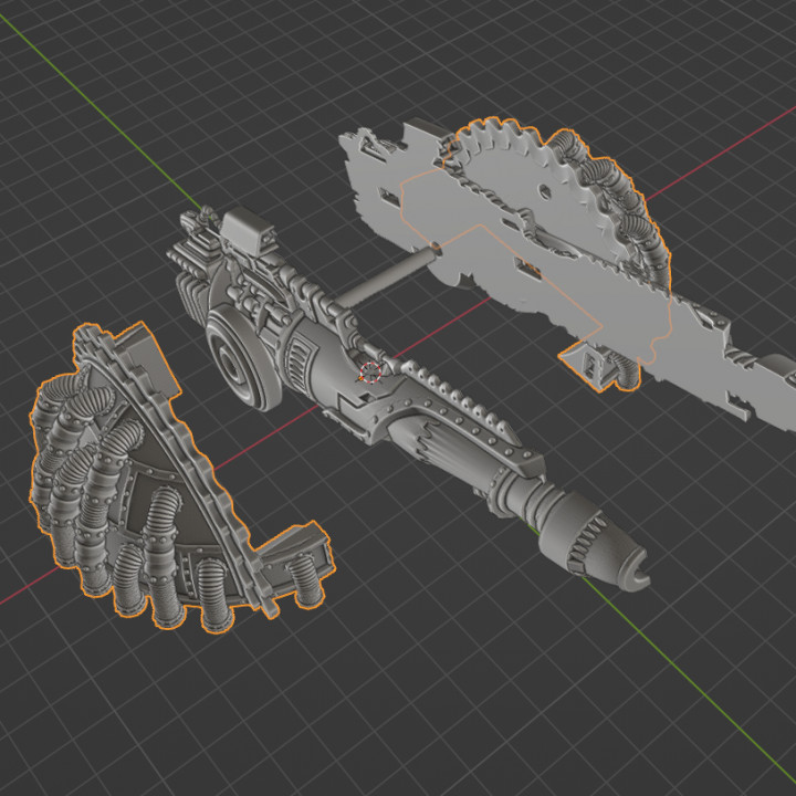 3D Printable [Commercial License] Sci-fi Artillery Camp STL by Dani ...