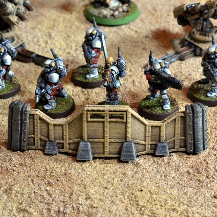 3D Printable [Commercial License] Sci-fi Artillery Camp STL by Dani ...