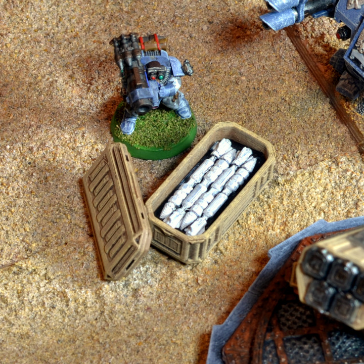 3D Printable [Commercial License] Sci-fi Artillery Camp STL by Dani ...