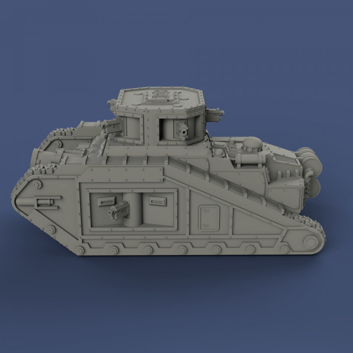 3D Printable Assault and Bunker Tank Upgrades by Tread Heads