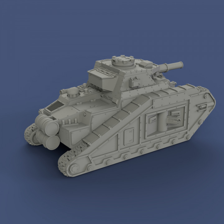 3D Printable Assault and Bunker Tank Upgrades by Tread Heads