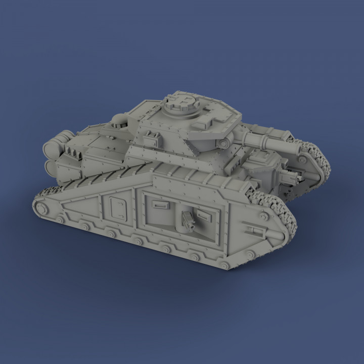 3D Printable Assault and Bunker Tank Upgrades by Tread Heads