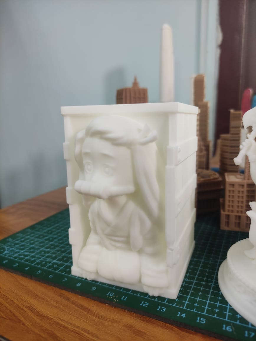 3D Printable Nezuko box by NEMO_MK2
