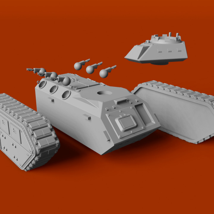 3D Printable Imperial Chimera by BadgersArmoury