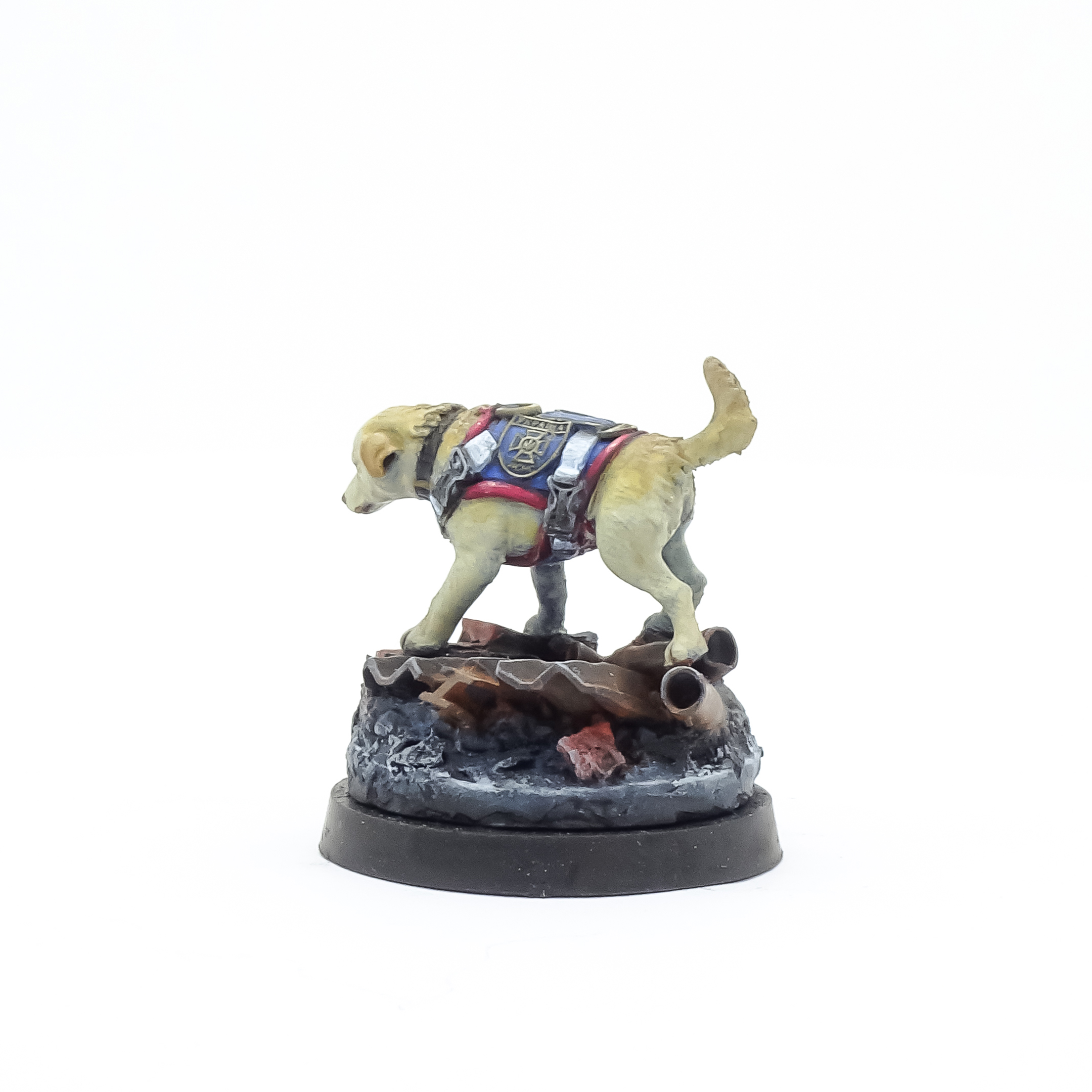 3D Printable Patron Dog 32mm by SolGood Creations