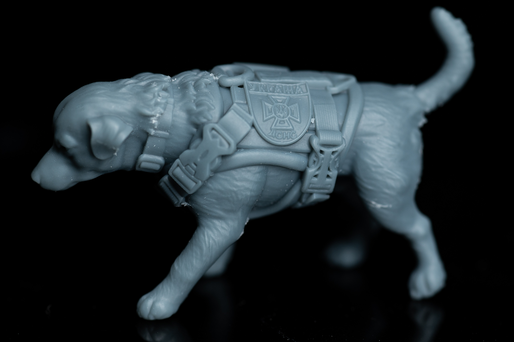 3D Printable Patron Dog 32mm by SolGood Creations