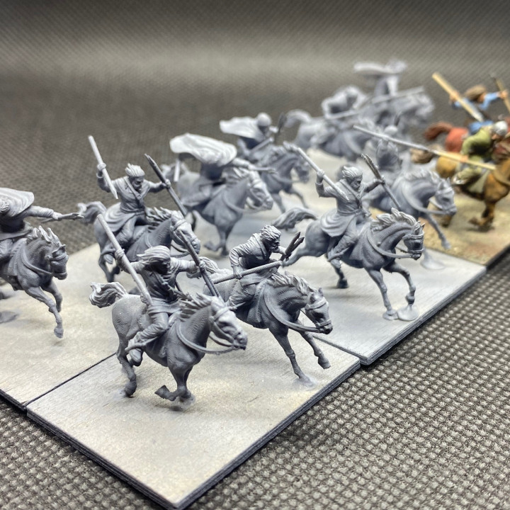 3D Printable 15mm Basque Light Cavalry by Reconquer Designs