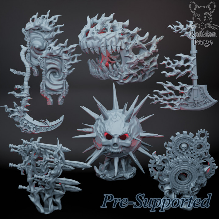 3D Printable Spells Pack by RatMan Forge
