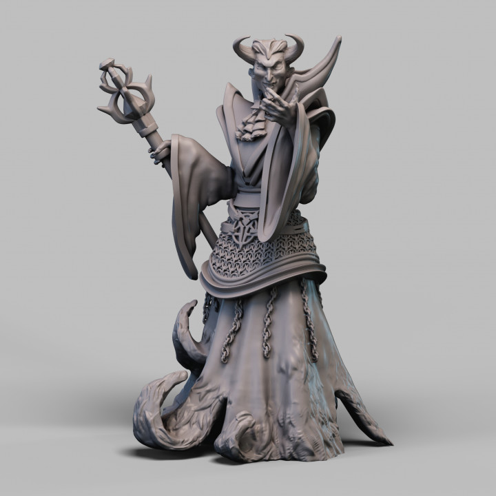 3D Printable Asmodeus the Father of Lies, Lord of Hell by 2moronic ...