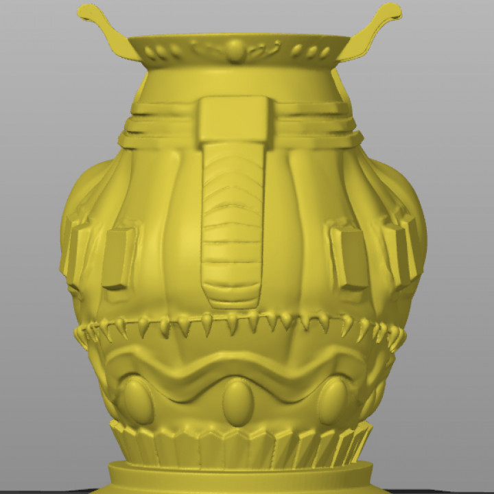 3D Printable Pot of avarice by camilox213