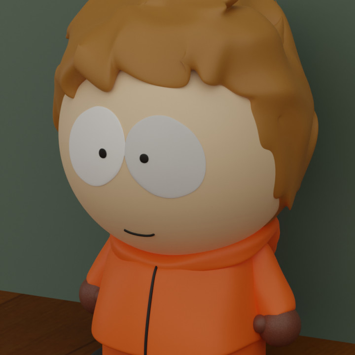 3D Printable Kenny McCormick South Park by JHN_K