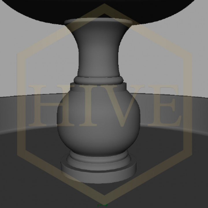 3D Printable free 3d model fountain (stl) can use it with 3d printer or ...