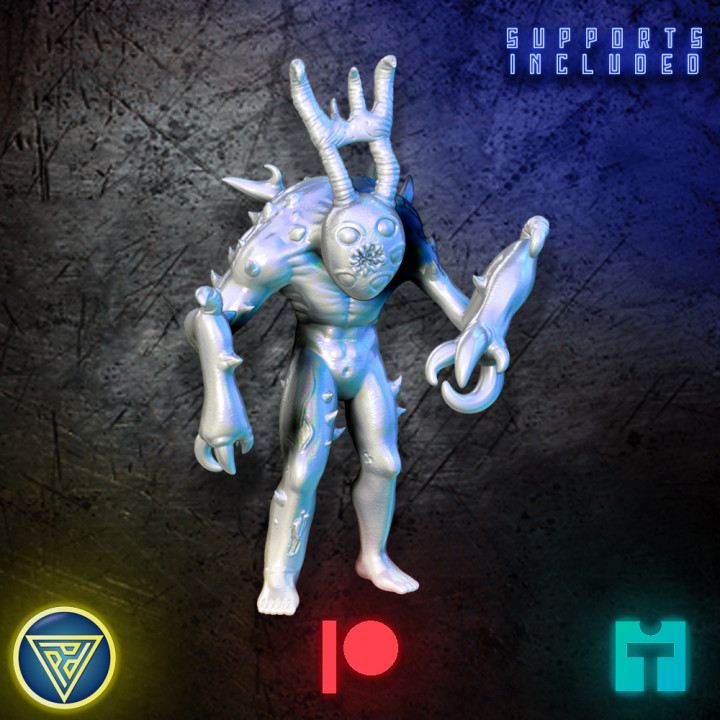 3D Printable Radioactive Demons Set by Print Paint Play