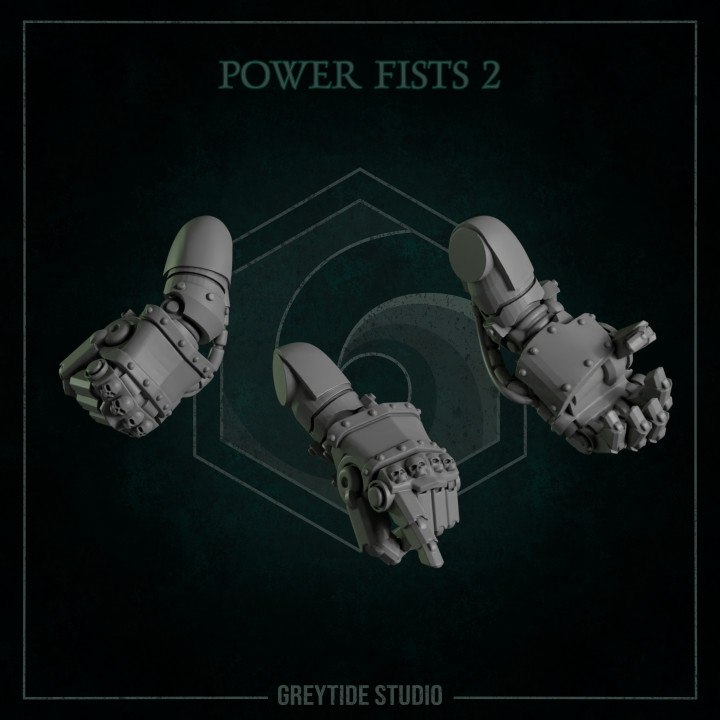 3D Printable Fists 2 EP by GreyTide Studio