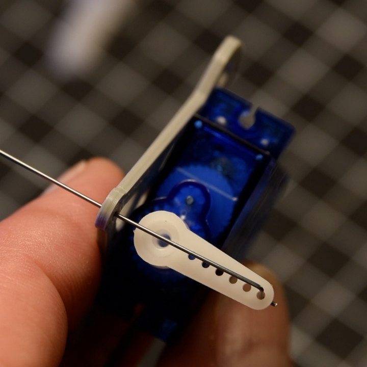 3D Printable Servo Mount by Denny