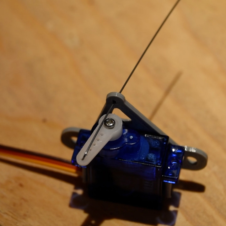 3D Printable Servo Mount by Denny