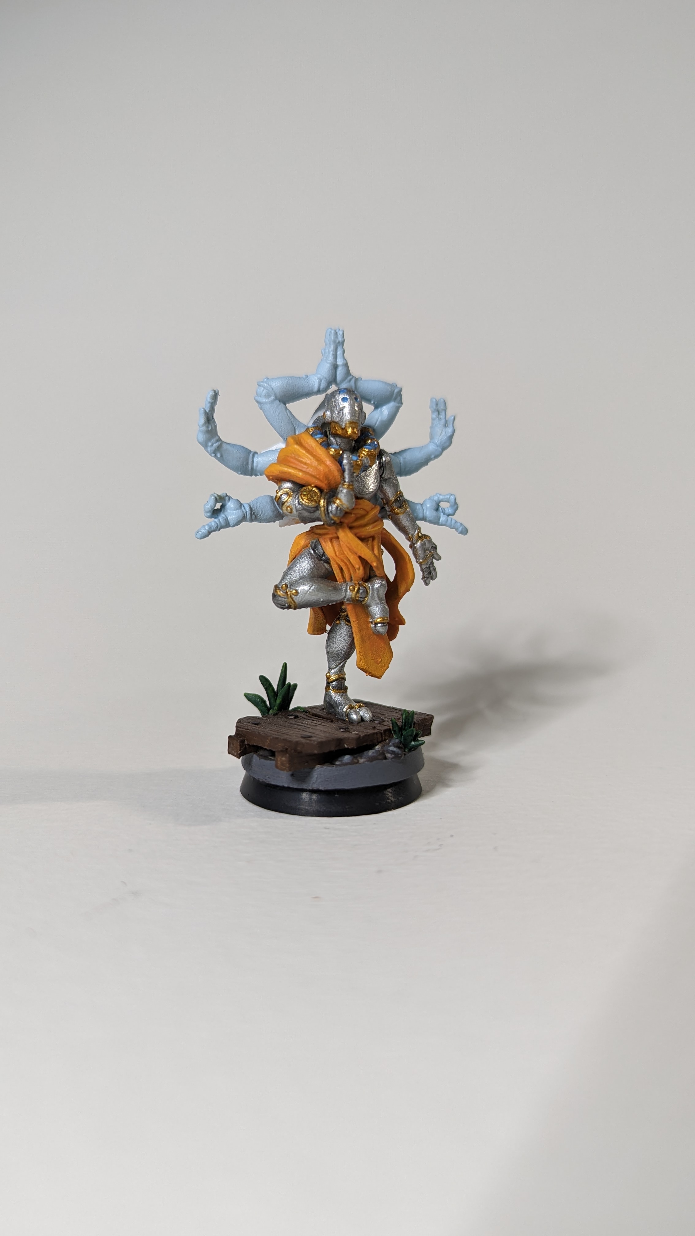 3D Printable Warforged Monk (2 Versions) by Bite the Bullet