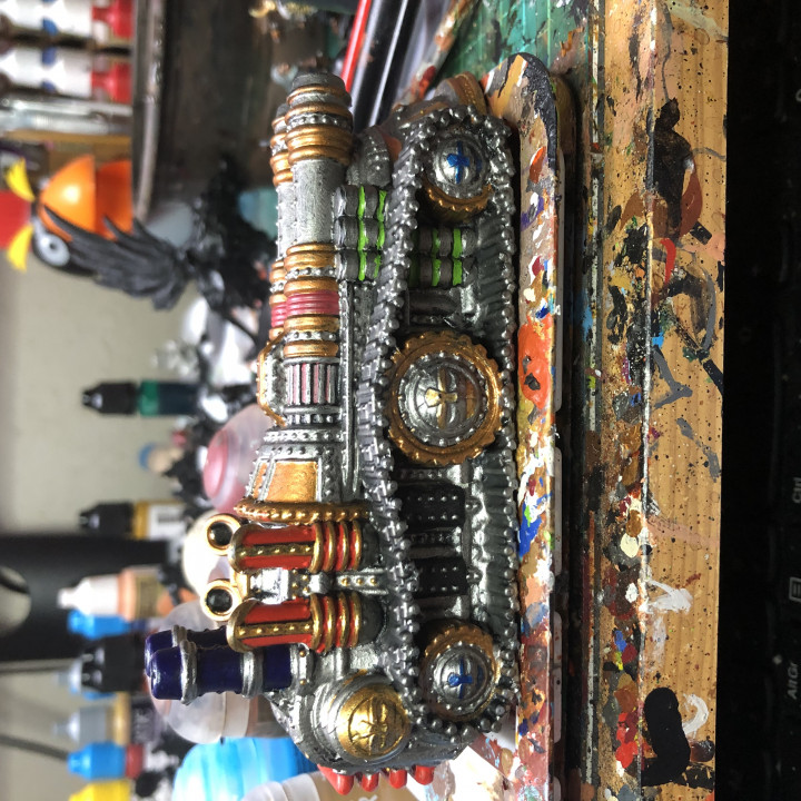 3D Print of Kanaglim Reclaimed Dwarf Steam Tank by Bert4415