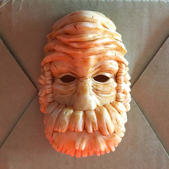 3D Printable Trapper and Trader Mask of Inscryption by David