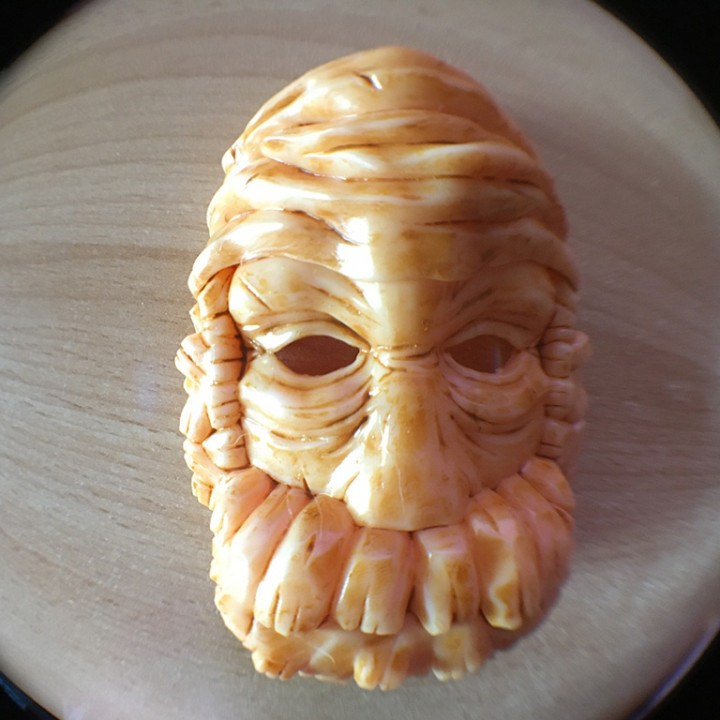 3D Printable Trapper and Trader Mask of Inscryption by David