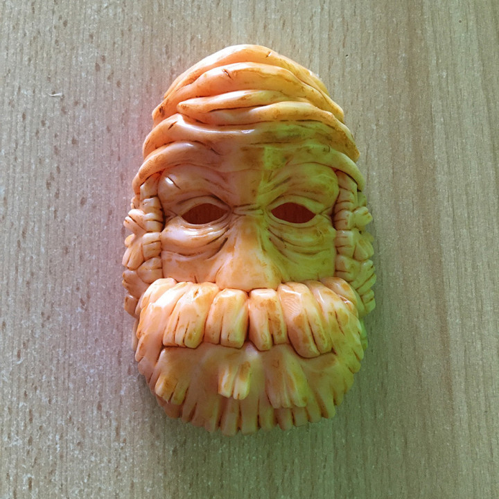 3D Printable Trapper and Trader Mask of Inscryption by David