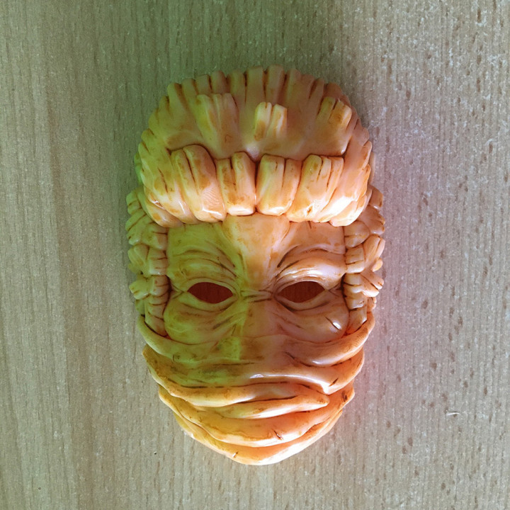 3D Printable Trapper and Trader Mask of Inscryption by David