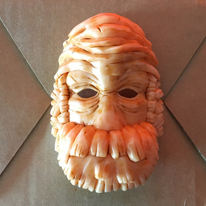 3D Printable Trapper and Trader Mask of Inscryption by David