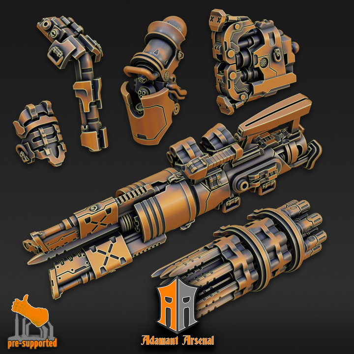 3D Printable Guison Planet Cracker by Adamant Arsenal