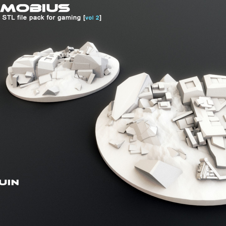 3D Printable Scifi Structures Vol 2 by Project Mobius