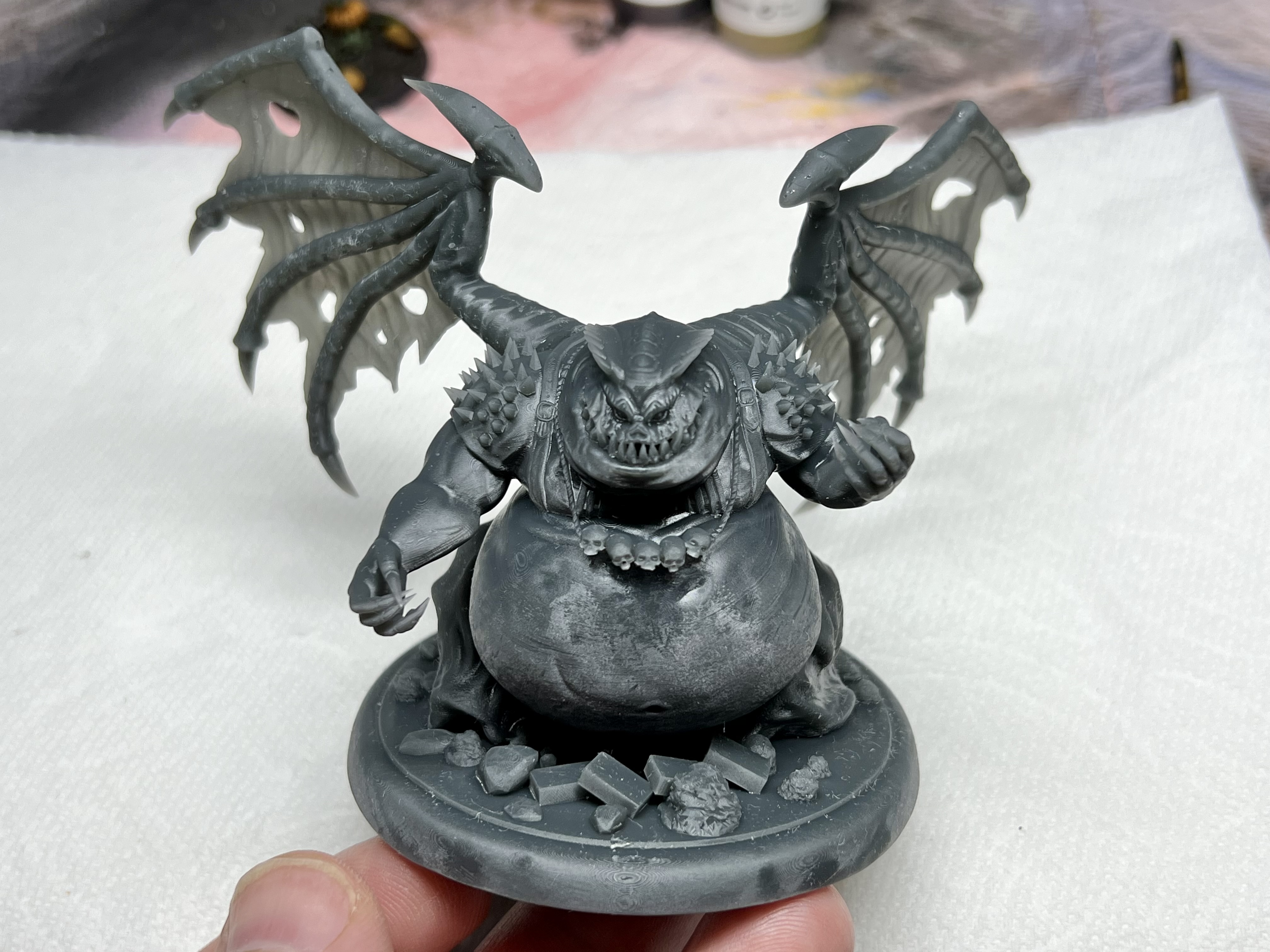 3D Printable Corruption Devil by 2moronic miniatures