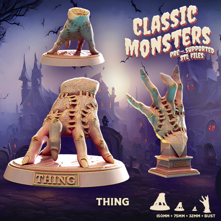 3D Printable THING by Heroes and Beasts