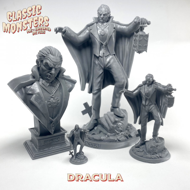 3D Printable Dracula by Heroes and Beasts