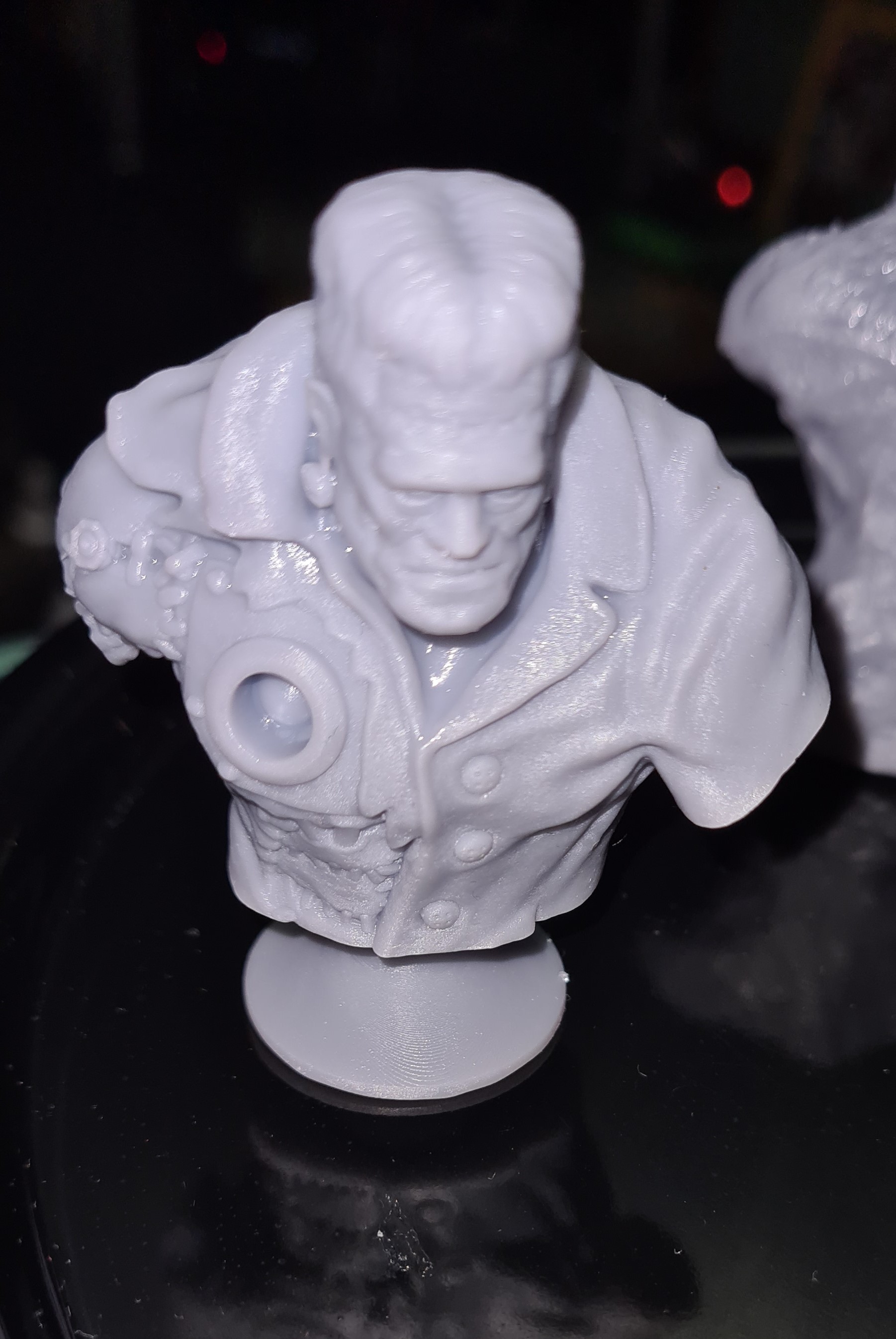 3D Printable Frankenstein Bust by Safehold