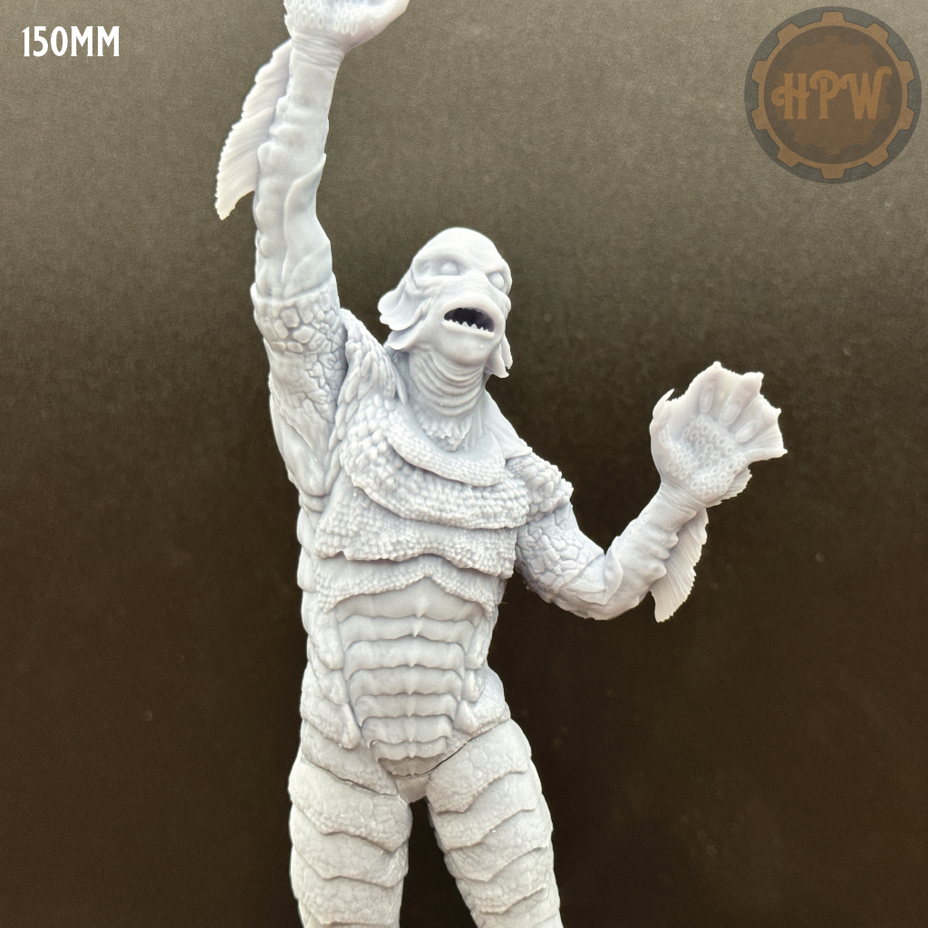 3D Printable Creature from the black lagoon by Heroes and Beasts