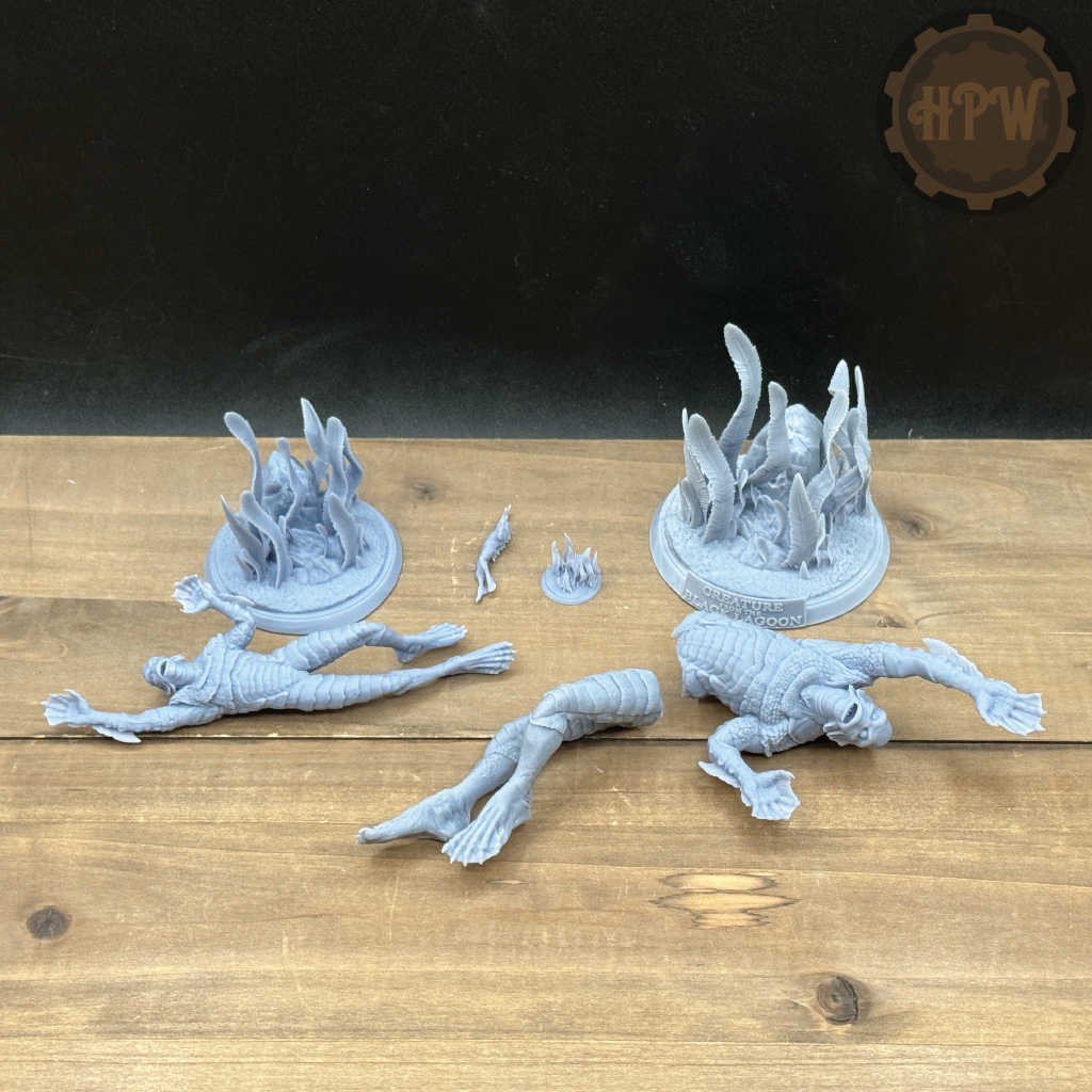 3D Printable Creature from the black lagoon by Heroes and Beasts