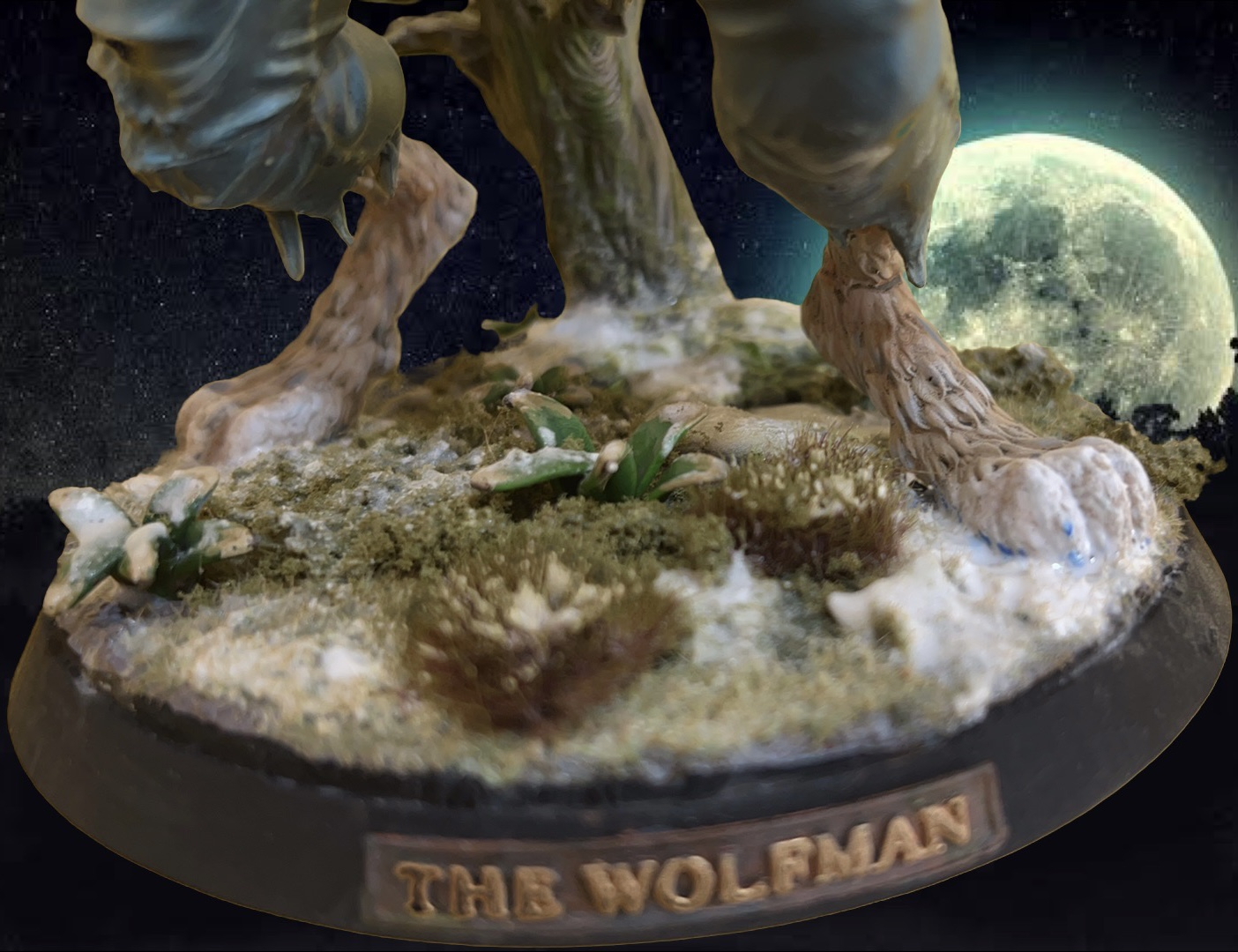 3D Printable The Wolfman by Heroes and Beasts