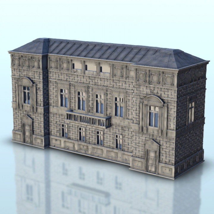 下载 Baroque building 6 - Architecture Urban Scenery Modern WWII ...