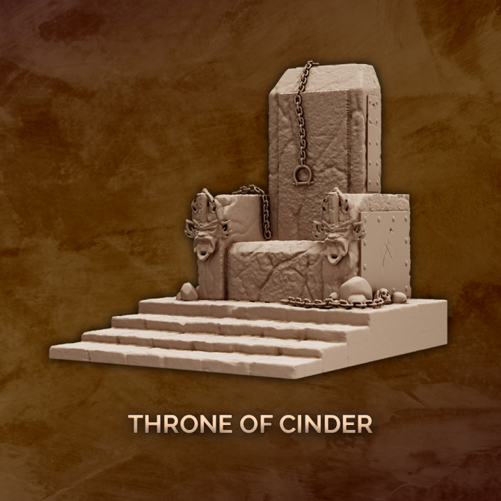 3D Printable Fire Tyrants Scenery Bundle by Artificers_Mini